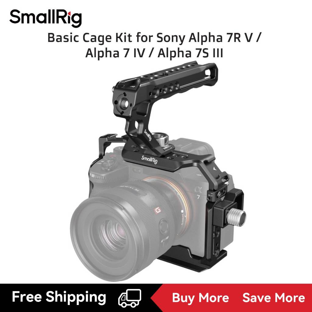 Smallrig Full Cage & Cage Kit สําหรับ Sony Alpha 7R V / Alpha 7 IV ...