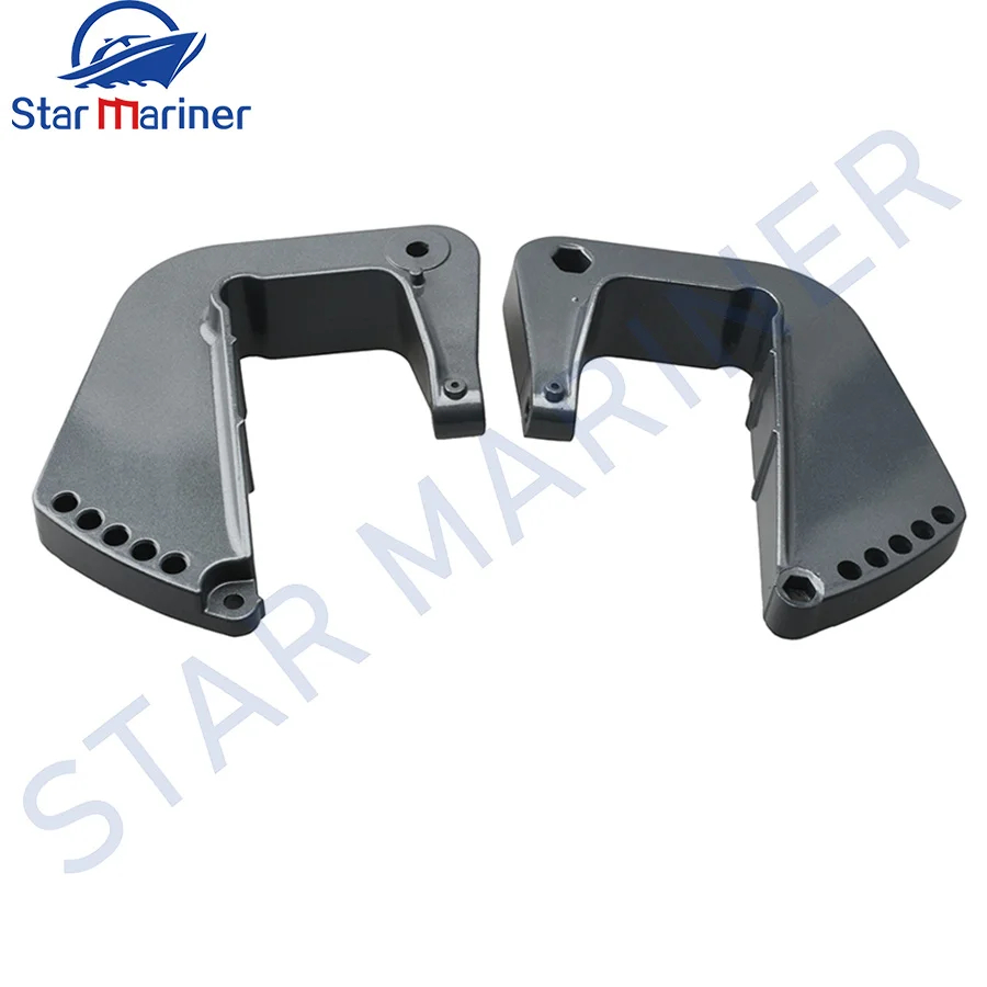 6e0 43111 Bracket Clamp 1and2 สําหรับ Yamaha เครื่องยนต์นอกเรือ 4hp 5hp 6hp F4 F5 F6 6e0 43111 02