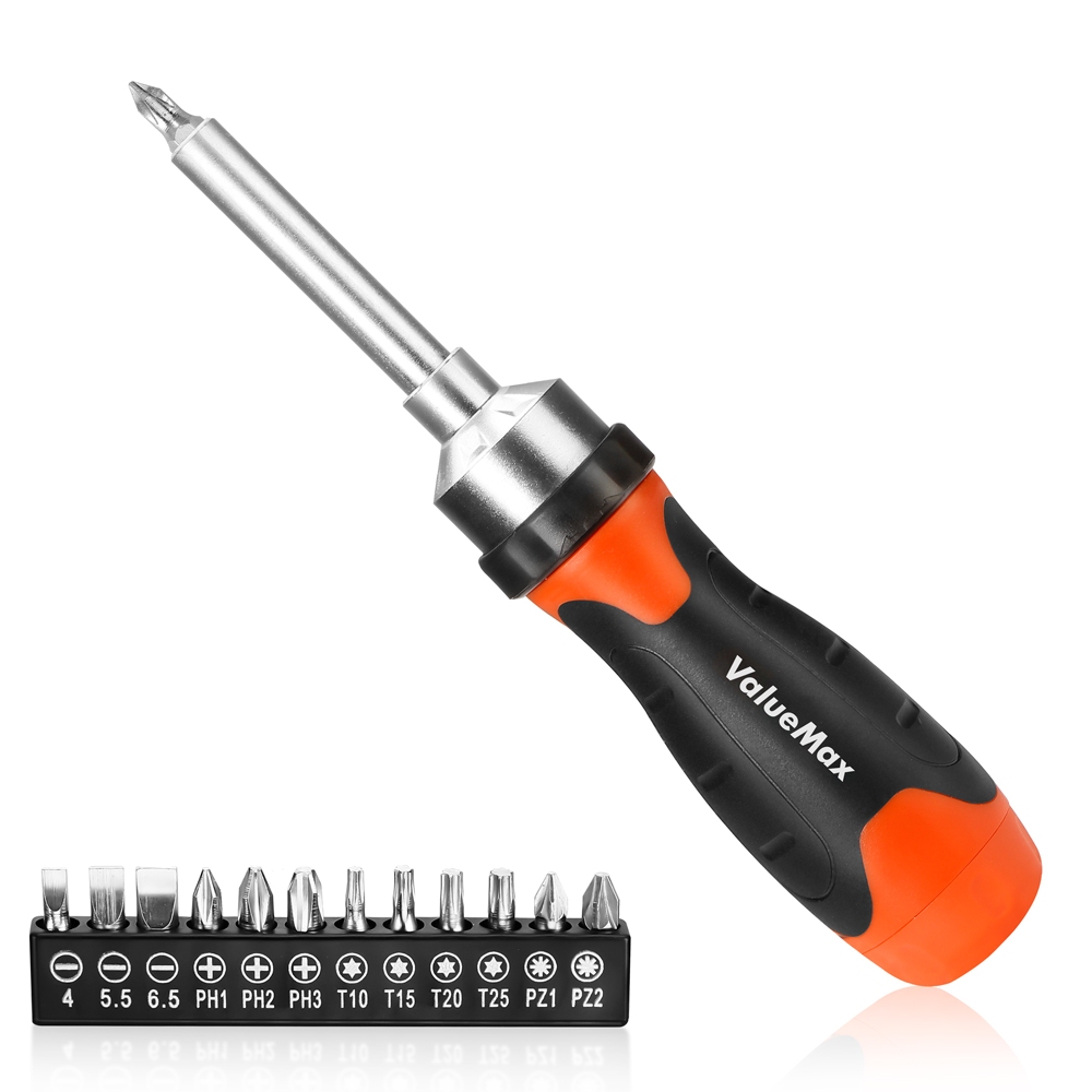 Valuemax 13-in-1 Multi-bit Ratcheting ไขควงชุดเครื่องมือ All in One แบบ ...