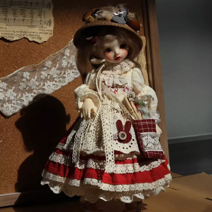 Handmade BJD เสื้อผ้าเด็ก 1/4 1/6 ob24 blythe BJD เสื้อผ้าเด็กชุดปีใหม่ ...
