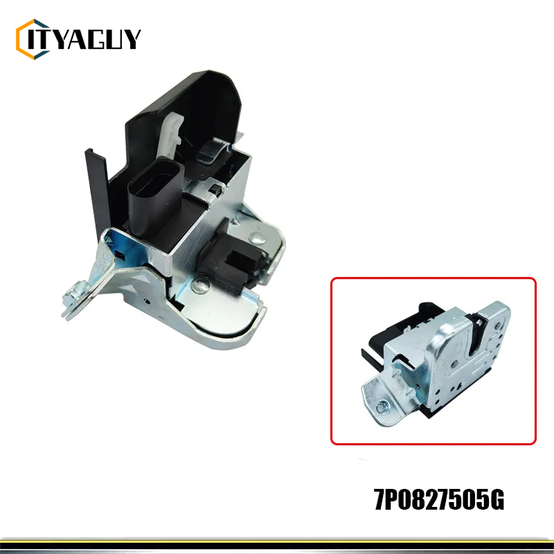 7p0827505G Tailgate ด้านหลัง Boot ฝาปิดล็อค Latch Actuator ประตูล็อค ...
