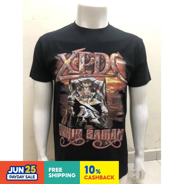 S-5xl Readystock XPDC เสื้อยืด Baju ROCK เสื้อ XPDC LIVE HARD ROCK CAFE ...