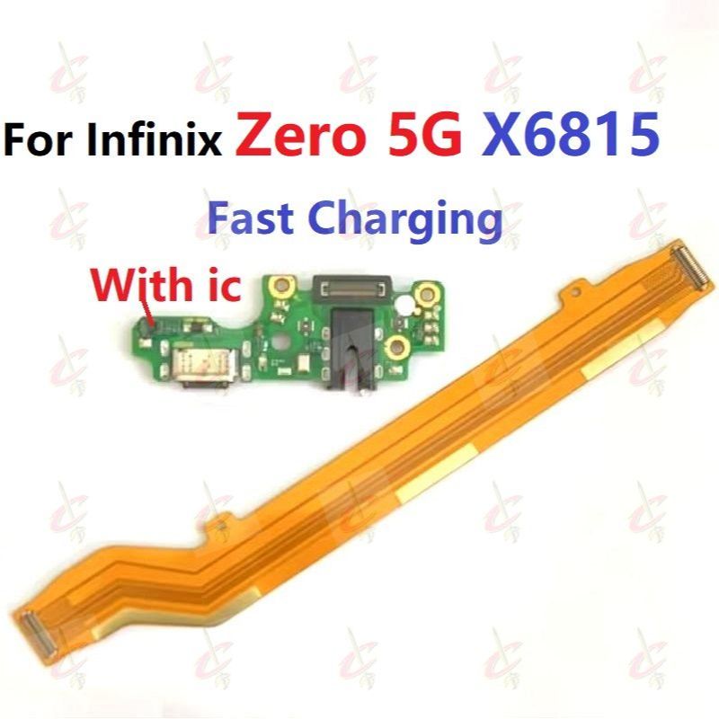 แพรตูดชาร์จ ตูดชาร์จ (Charging board) สําหรับ Infinix Zero 5G แพรต่อจอ ...