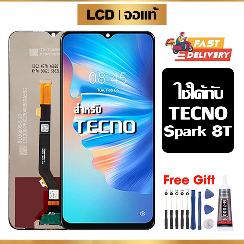 หน้าจอ LCD TECNO Spark 8T แท้ สำหรับ Tecno spark8t/KG6p จอ อะไหล่มือถือ ...