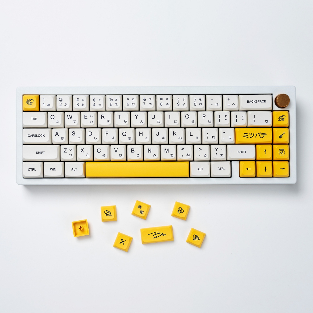 Honey Milk Thai Keycaps XDA Profile PBT Dye-sub Keycap แป้นพิมพ์กลไก ...