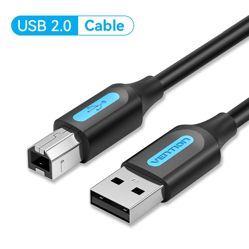Vention สายเครื่องพิมพ์ USB 3.0 USB A ถึง USB B Male to Male 2A ความ ...