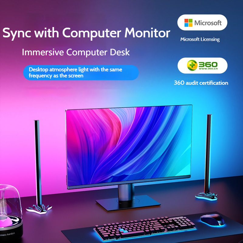 Ambilight Ambient Desktop Lamp Sync with Computer Monitor, Immersion PC ...