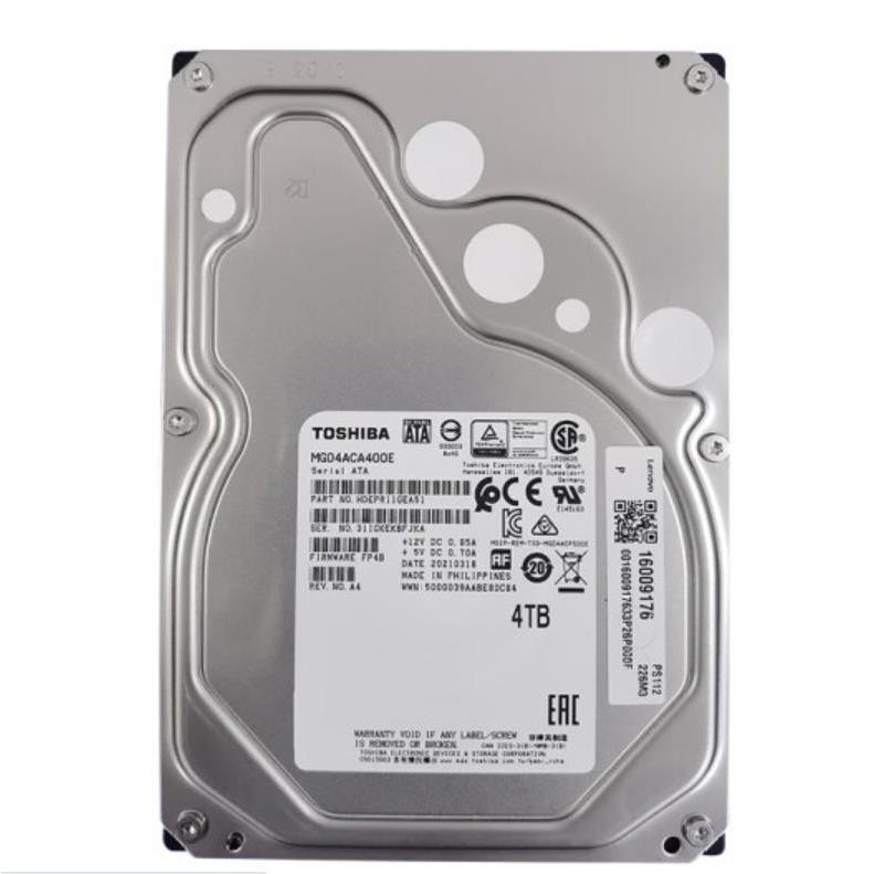 Toshiba Enterprise (MG04ACA400E/N)4TB HDD 7200 RPM 128MB แคช SATA 6Gb/s ...
