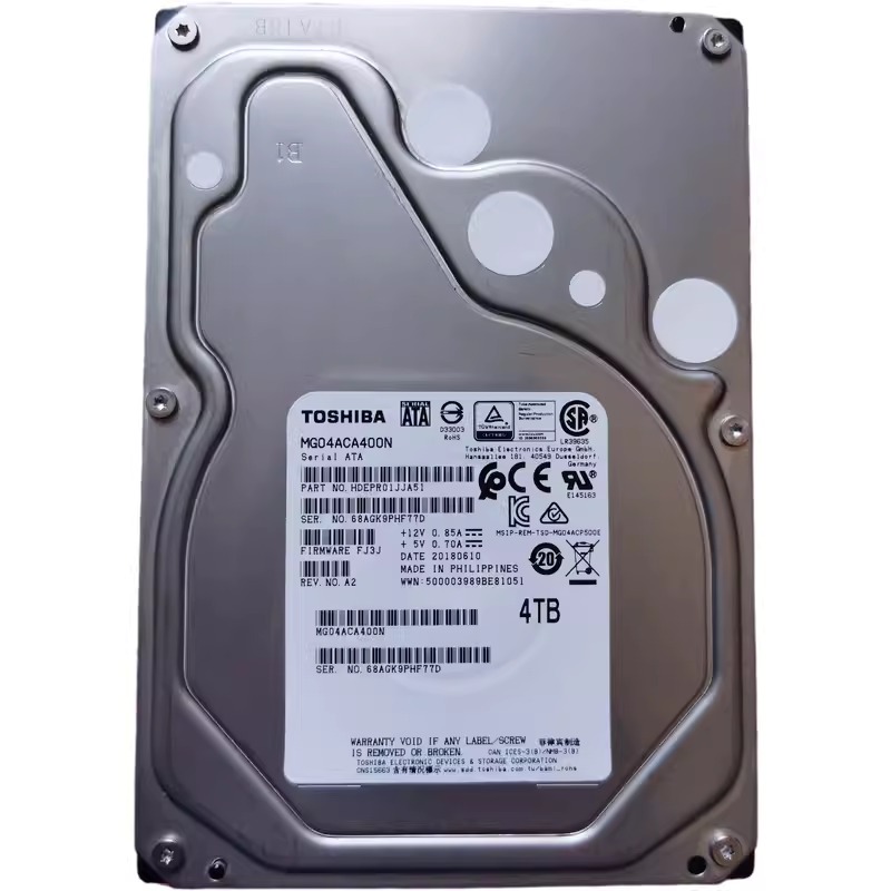 Toshiba Enterprise (MG04ACA400E/N)4TB HDD 7200 RPM 128MB แคช SATA 6Gb/s ...