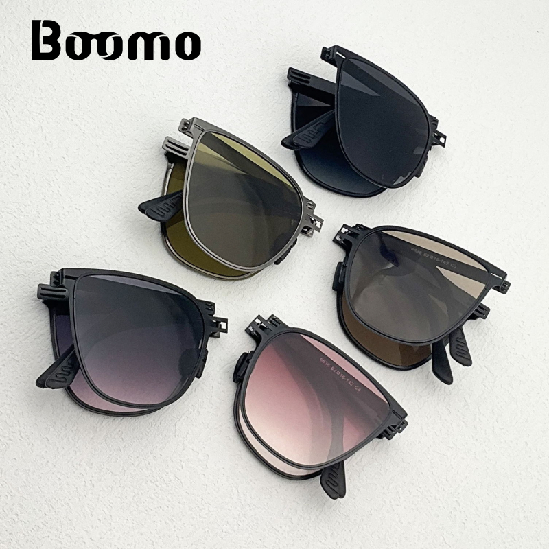 Boomo - แว่นกันแดดโพลาไรซ์แบบพับได้ แว่นกันแดดป้องกันรังสียูวีแฟชั่น ...