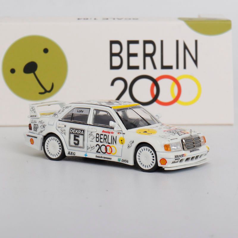 เปลวไฟ 1/64 Mercedes-Benz 190E W201 2.5-16 Evo 2000 Berlin Bear ...