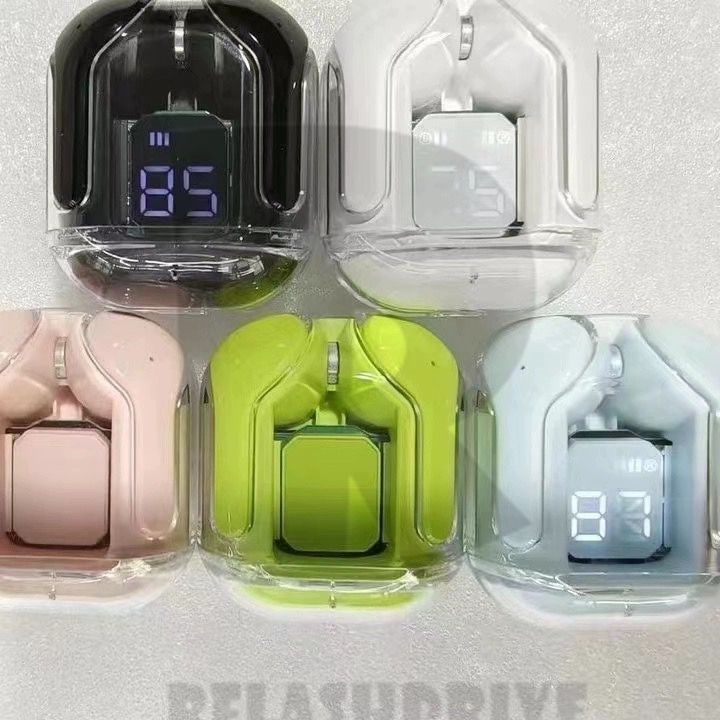 Air31 ใหม่ Ultrapods Max TWS หูฟังไร้สายบลูทูธโปร่งใสคุณภาพเสียงไฮไฟ ...