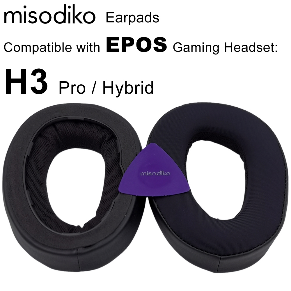 แผ่นรองหูฟัง misodiko สําหรับชุดหูฟังสําหรับเล่นเกม EPOS H3 Pro / Hybrid | Shopee Thailand