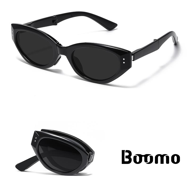Boomo - แว่นกันแดดโพลาไรซ์แบบพับได้สําหรับผู้หญิงแฟชั่น TR90 แว่นกันแดด ...