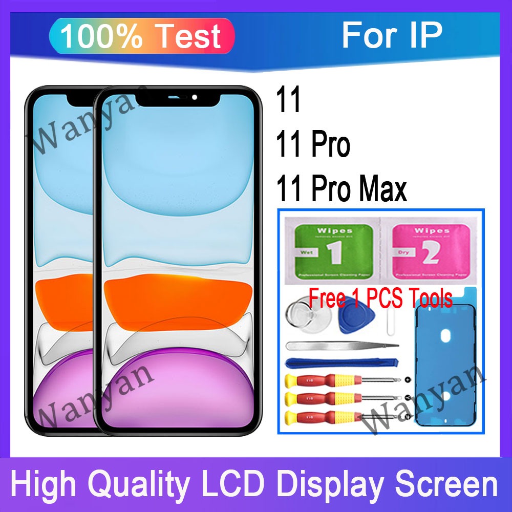 หน้าจอ LCD OLED สําหรับ IP 11 11 Pro 11 Pro Max เปลี่ยนแบบสัมผัส ...