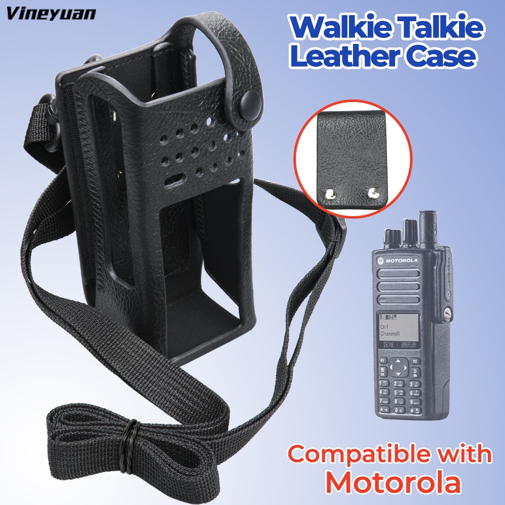 PT-36Black Hard Leather Carrying Holder Holster Case พร้อมสายปรับได้ ...