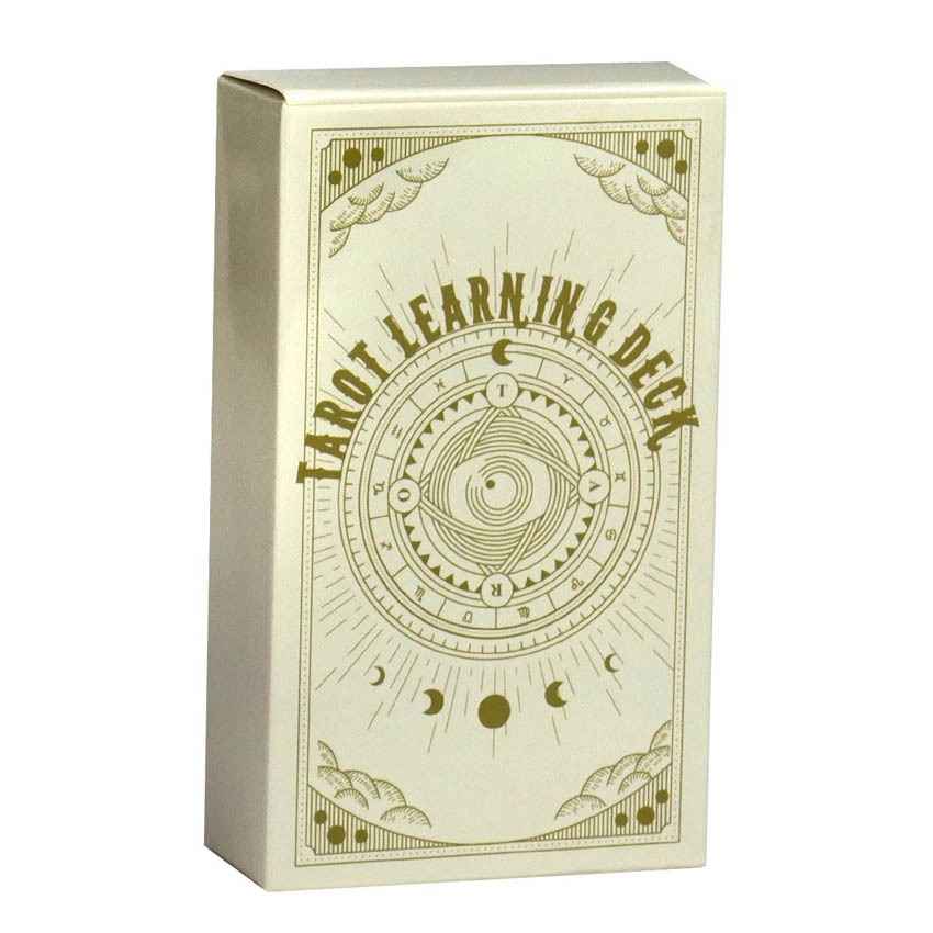 Tarot Learning Deck A 78-Card Tarot Deck Card เกมไม่มีคู่มือ | Shopee Thailand