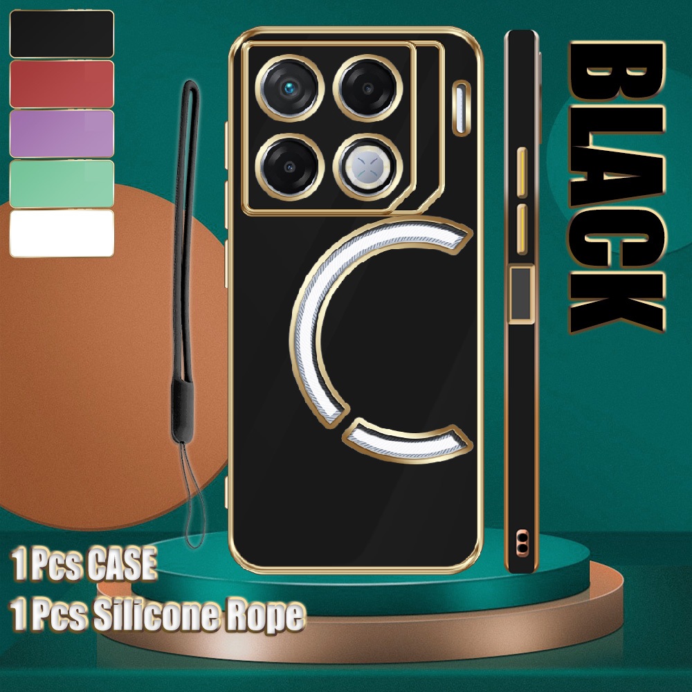 สําหรับ Infinix GT 20 Pro/X6871 เคสซิลิโคนอ่อนนุ่ม Electroplated พร้อม ...