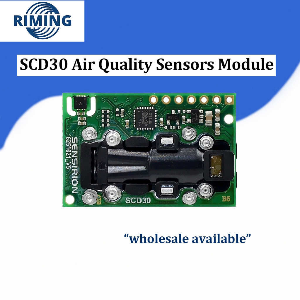Scd30 โมดูลเซ็นเซอร์คุณภาพอากาศสําหรับการวัด CO2 และ RH/T I2C Modbus ...