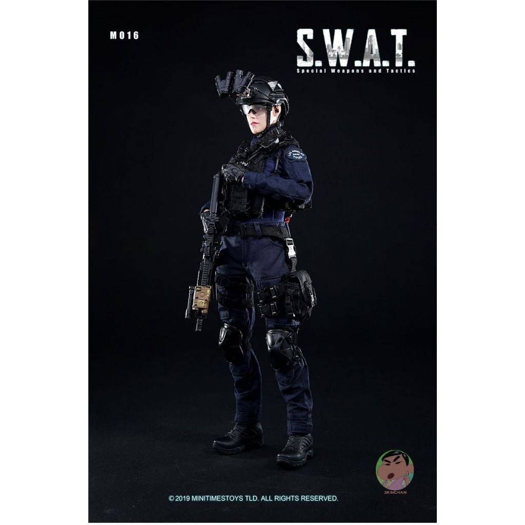 Minitimes 1/6 M016 LAPD S.W.A.T. Action Figure | Shopee Thailand