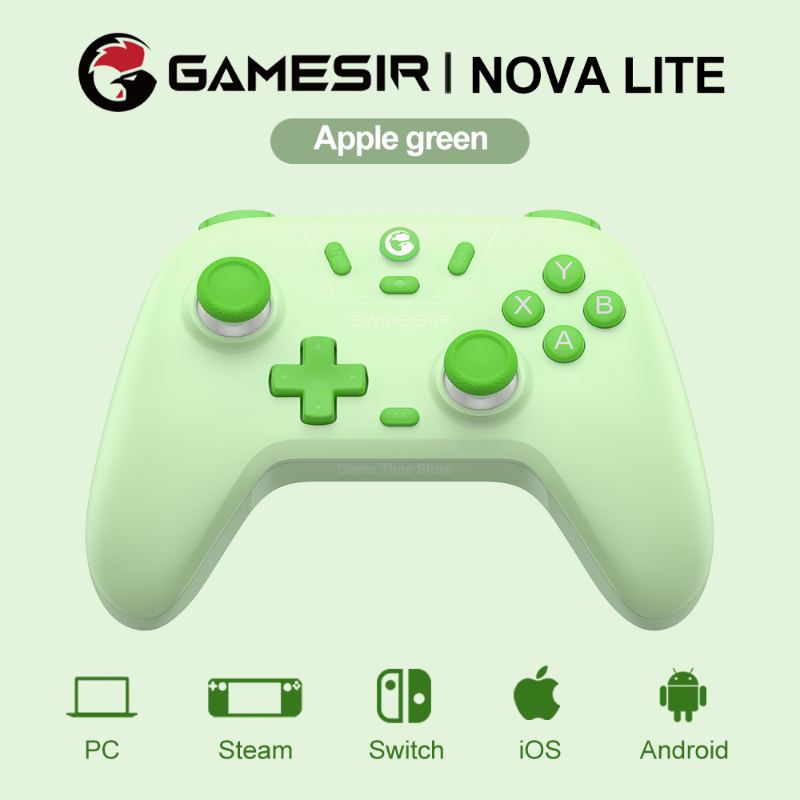 Gamesir T4 Nova Lite จอยเกมบลูทูธไร้สาย พร้อมเอฟเฟคฮอลล์ สําหรับ Nintendo Switch PC Steam ...