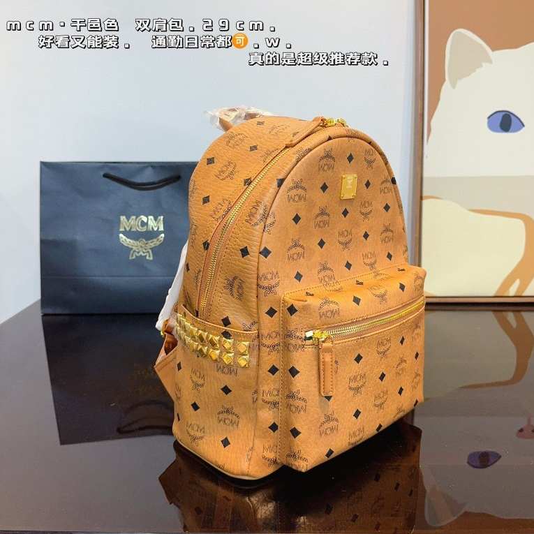 Mcm 2024 กระเป๋าเป้ใหม่ กระเป๋าเป้คลาสสิกดั้งเดิม | Shopee Thailand