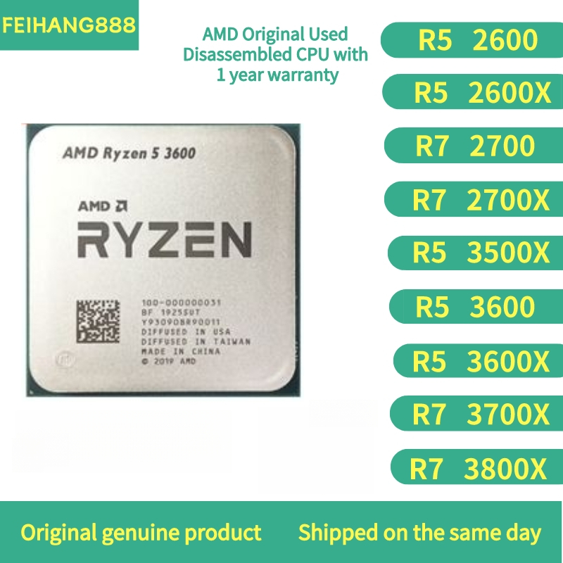 จัดส่งรวดเร็วAMD Ryzen R7 5700X 5600X 5600 5500 4500 3800X 3700X 2700X ...