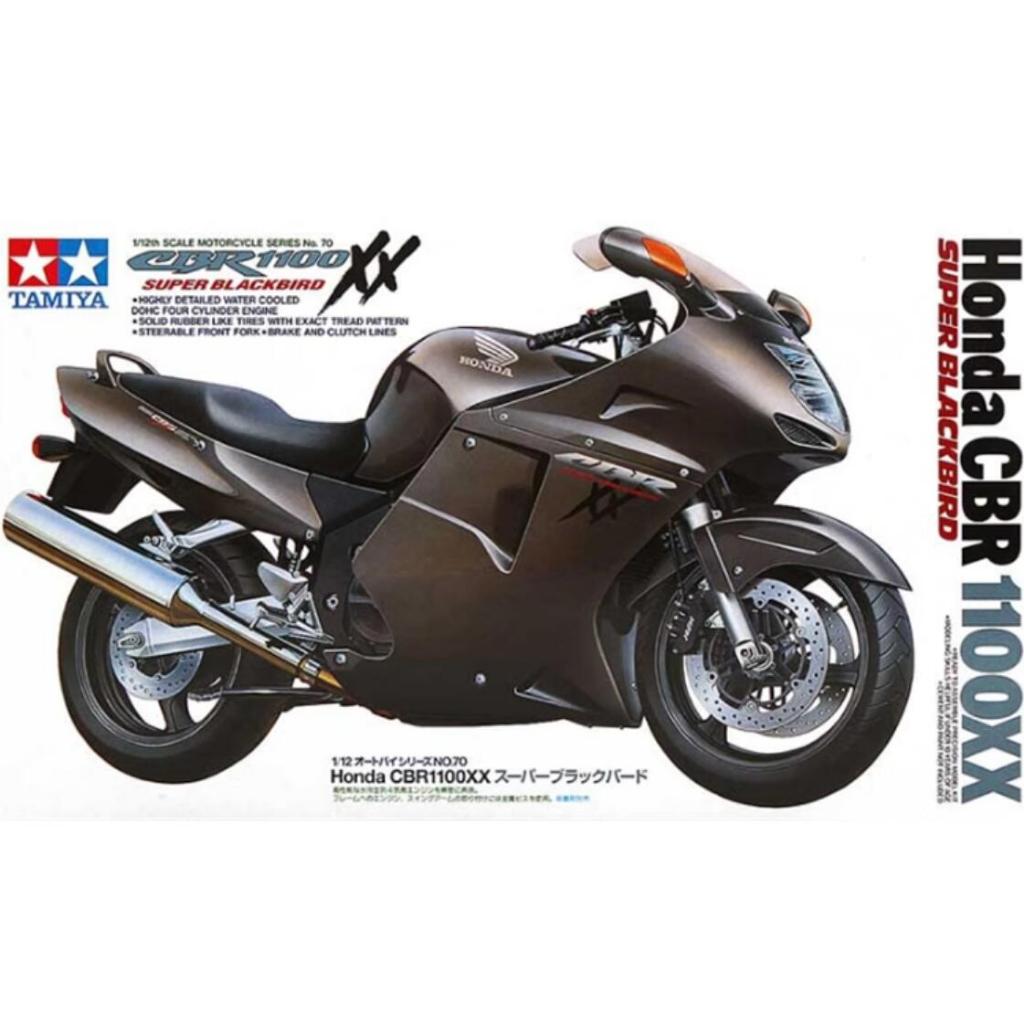 Tamiya 14070 1/12 Scale Motorcycle Model Kit Honda CBR1100XX Super ...