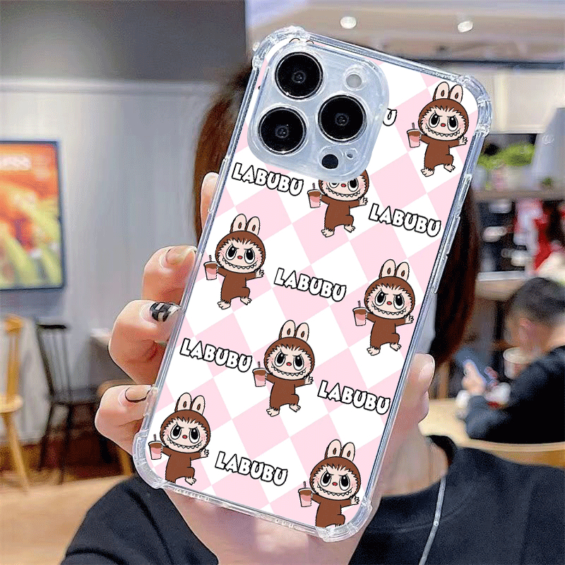 Pop MART Labubu น่ารักเคสโทรศัพท์สําหรับ Xiaomi Redmi หมายเหตุ 13 12 12s Pro Redmi 13C 12C A3 A1 ...
