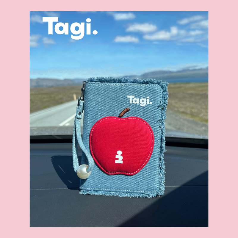 [Ready-Store] Tagi Card Holder Denim Card Holder Storage Bag Passport ...