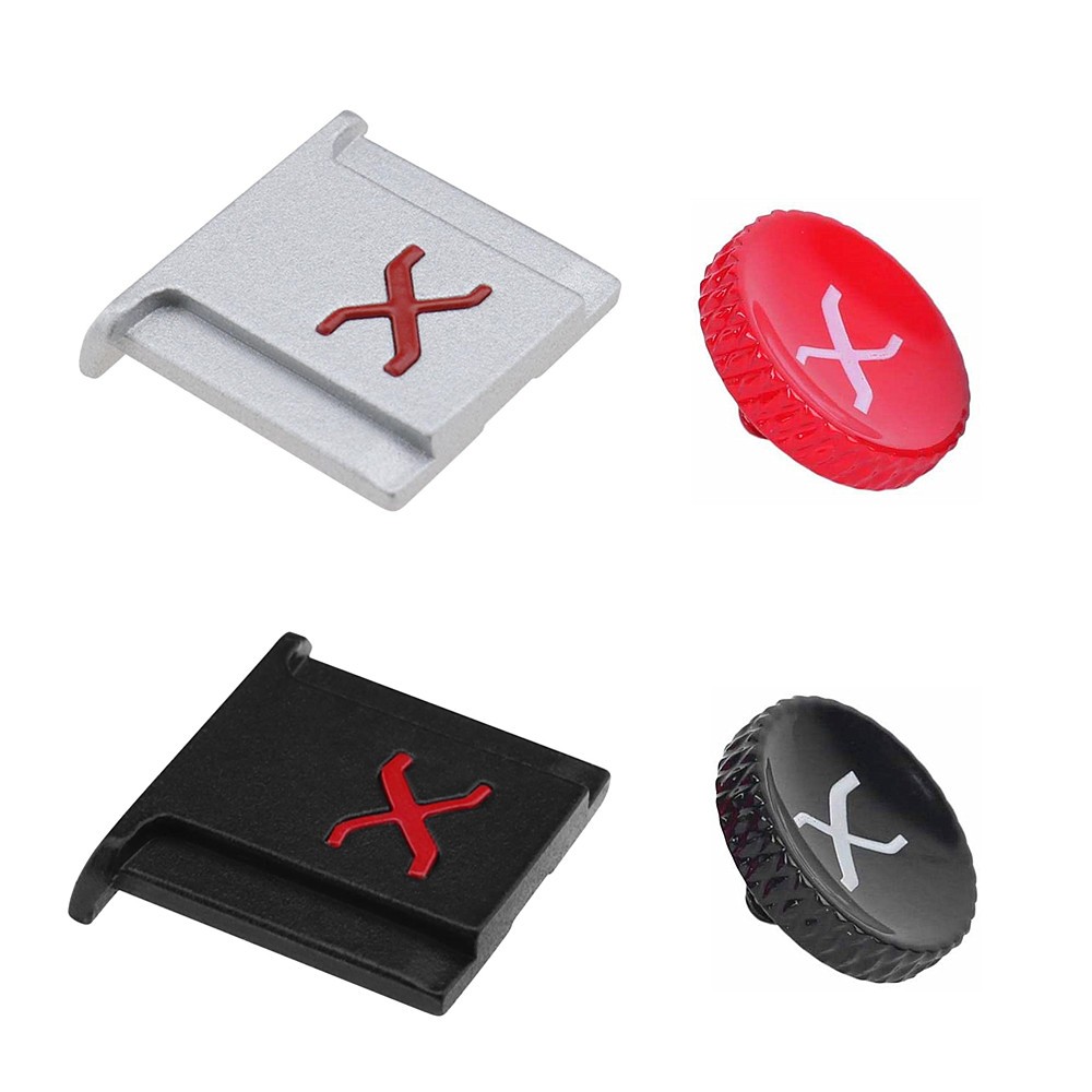 ร้อนรองเท้า & เว้าชัตเตอร์ปุ่มสําหรับ Fujifilm X100VI X100V XT50 XT5 XT4 XT3 XT2 XT1 XT30 II ...