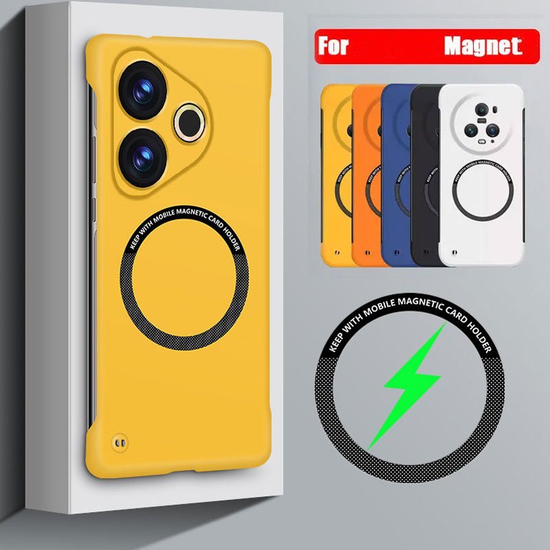 แม่เหล็กเคสโทรศัพท์สําหรับoppo Realme GT6 GT 5 6T Realme GT Neo 6 12 ...