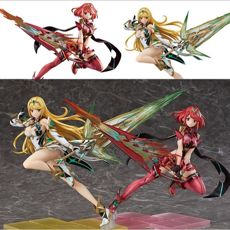 Xenoblade Chronicles 2 Pyra Mythra Pneuma สีม่วง Rose Field รูปแสดงของ ...