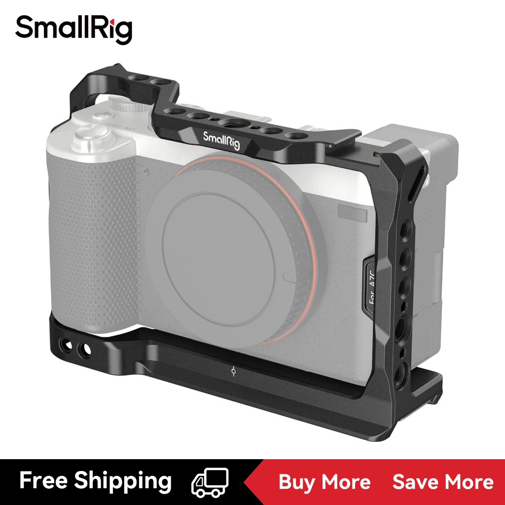 SmallRig Formfitting Full Dslr Camera Cage for Sony A7C With 1/4"-20 ...