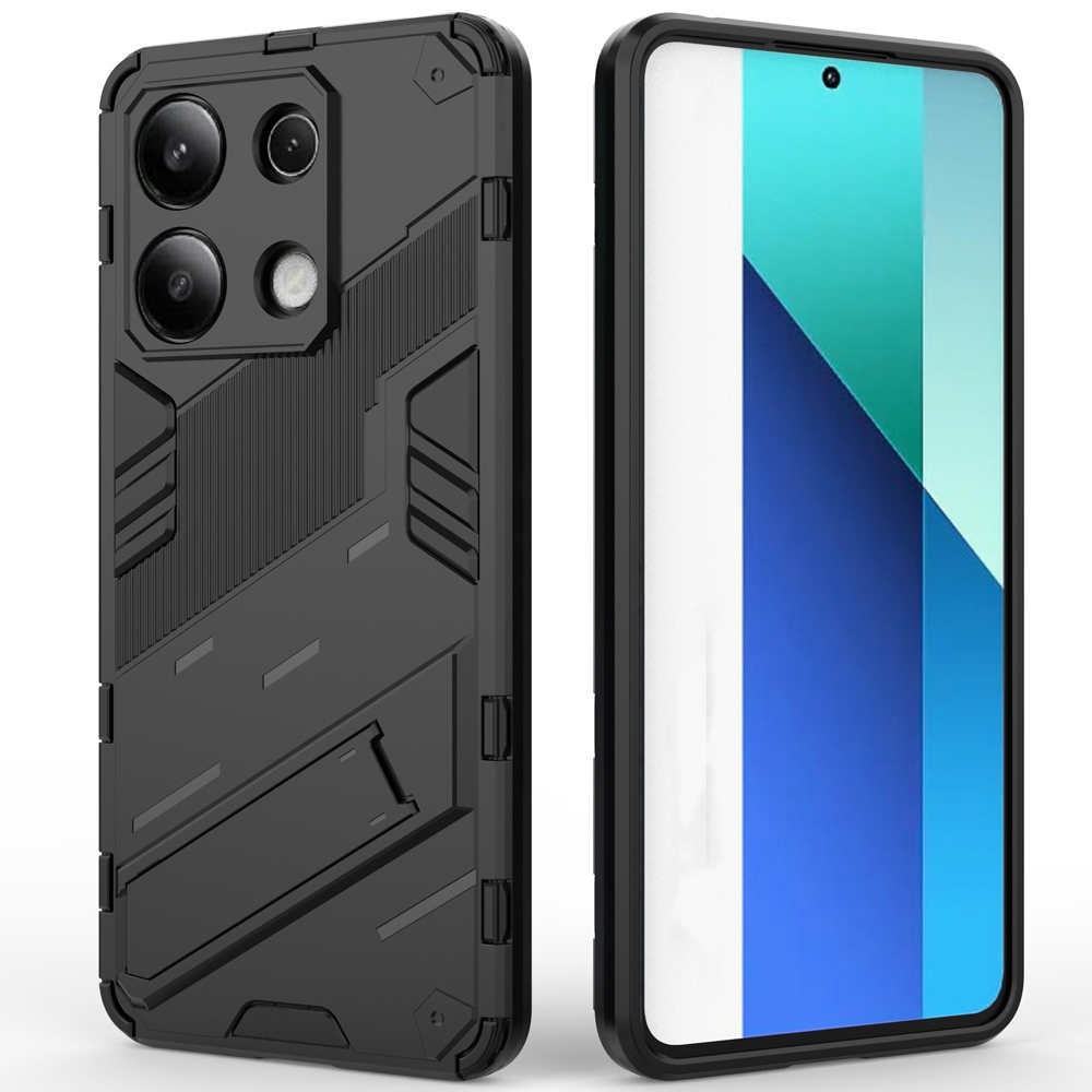 กรณีโทรศัพท์แข็งกันกระแทกพร้อมขาตั้ง Redmi Note 13 Pro+ Note 12 Pro+ ...