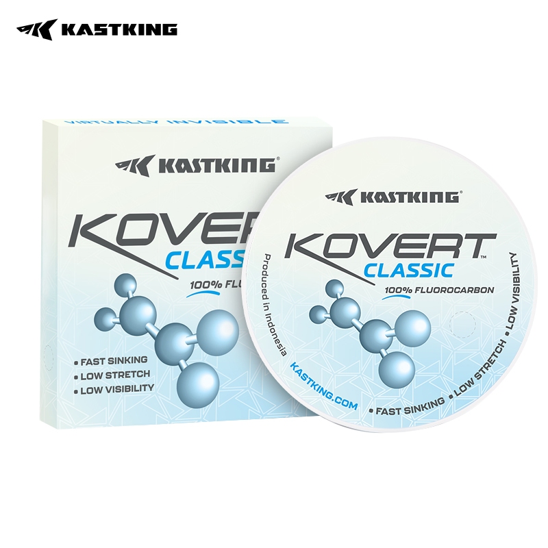 Kastking Kovert Classic สายตกปลาฟลูออโรคาร์บอน 100%, วัสดุเส้นหรือ ...
