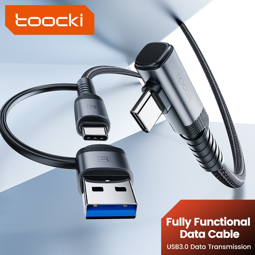Toocki 2-In-1 USBC VR Link สําหรับ Quest 3 ชุดหูฟัง VR USB3.2 Gen1 ...