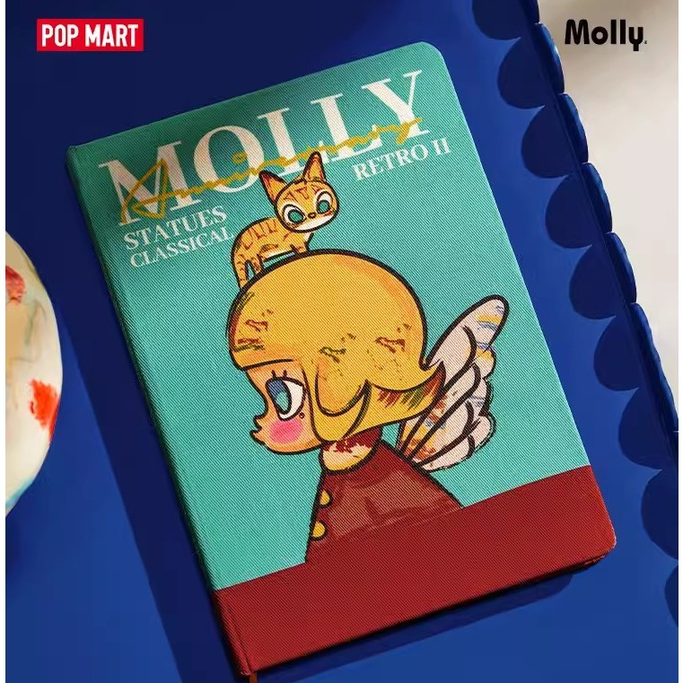 Popmart MOLLY Anniversary Sculpture Classic Return 2 Series Handbook ...