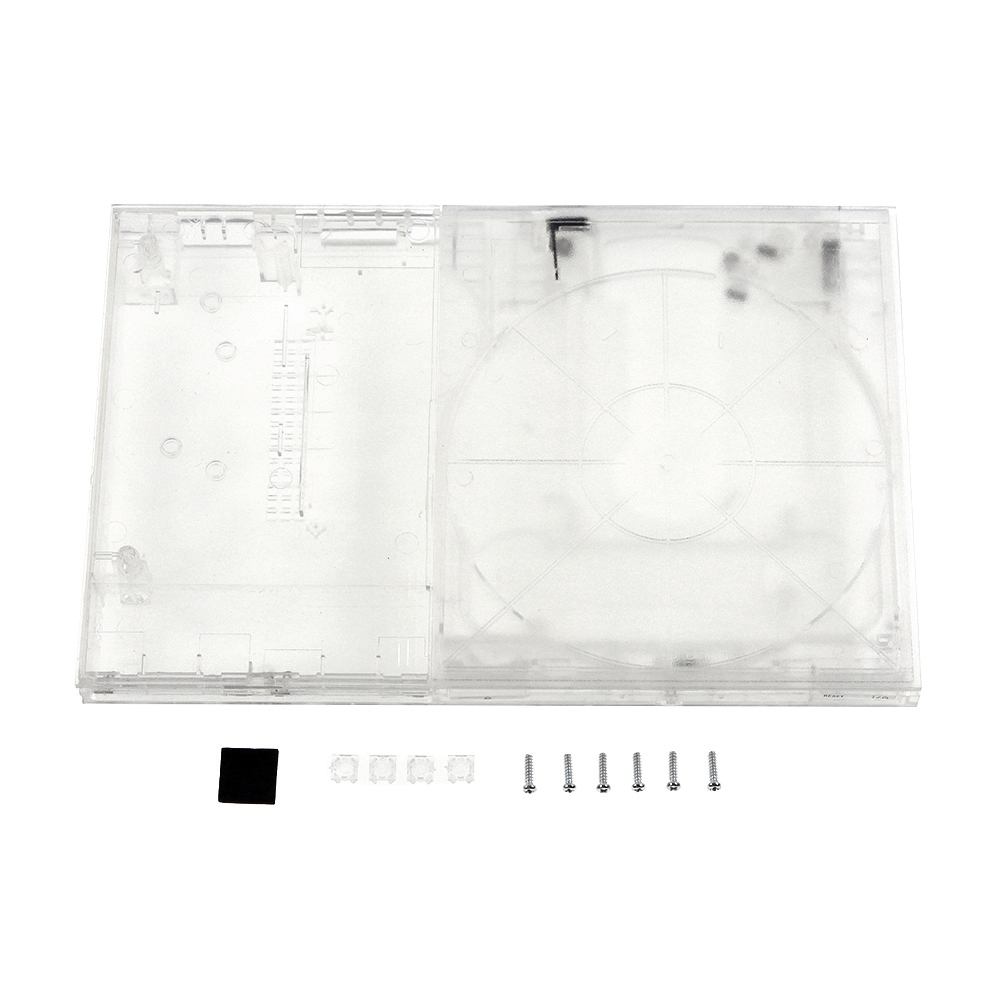 สําหรับ PS2 7w 9W Clear Full Housing Shell สําหรับ PS2 คอนโซลโปร่งใส ...