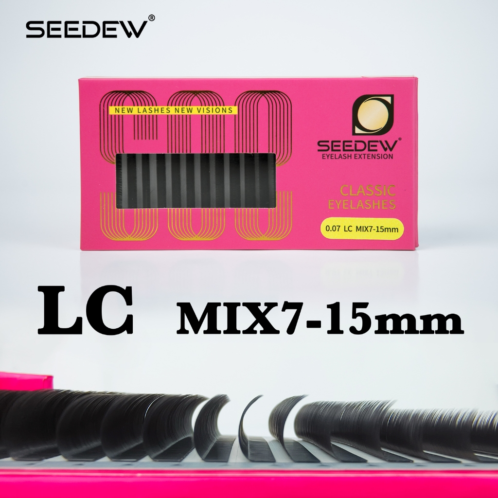 Seedew LC Curl Eyelash Extension คุณภาพระดับพรีเมียมขนตานุ่มธรรมชาติ ...
