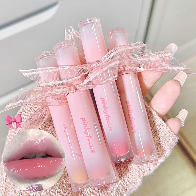 PY.th Pinkyfocus ลิปสติก ลิปกลอส เนื้อเจลลี่ ไม่เหนียวติด ให้ความชุ่ม ...