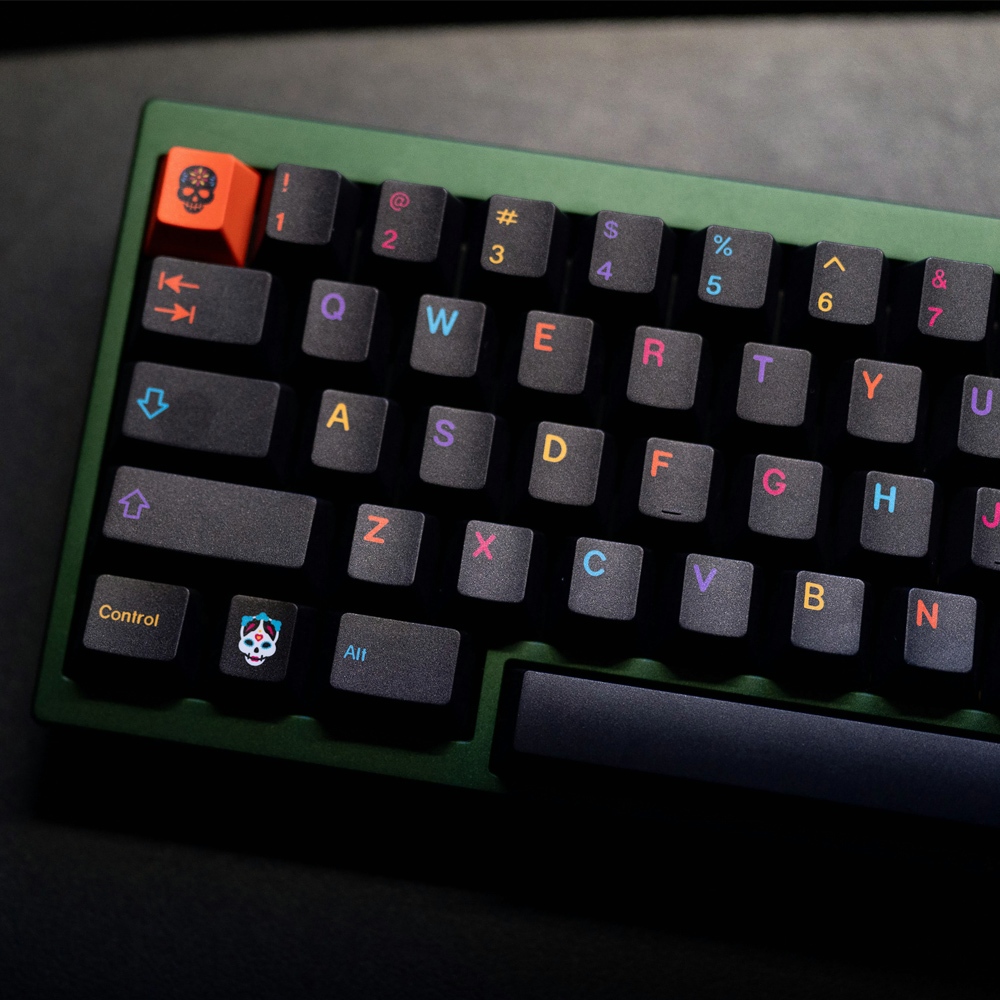 136 คีย์ GMK Mictlán keycap Cherry Profile Keycaps PBT Dye Sublimation ...