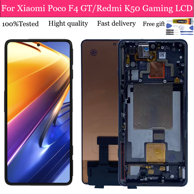 อะไหล่หน้าจอสัมผัส LCD แบบเปลี่ยน สําหรับ Xiaomi Redmi K50 Gaming Xiaomi Poco F4 GT | Shopee ...