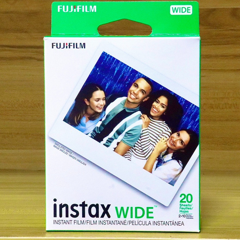 [Film Lab] Fujifilm Instax Wide Film ฟิล์ม (20pcs) สำหรับ กล้อง Instax Wide210/300/400 (หมดอายุ ...