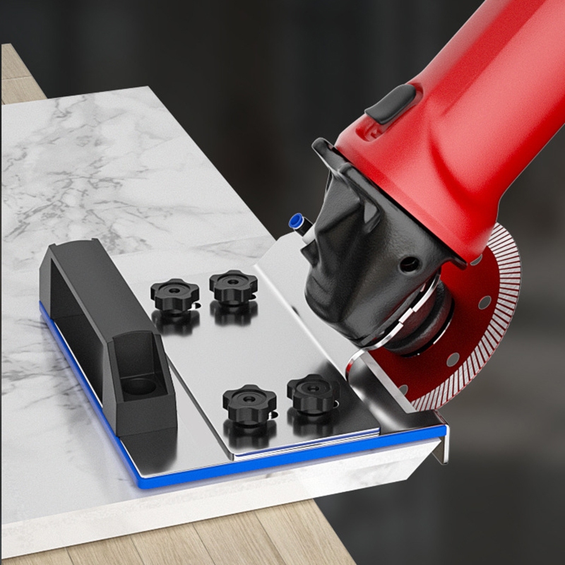 Angle Grinder Stand for Tile 45 Degree Chamfer Cutting 45° Angle Tile ...