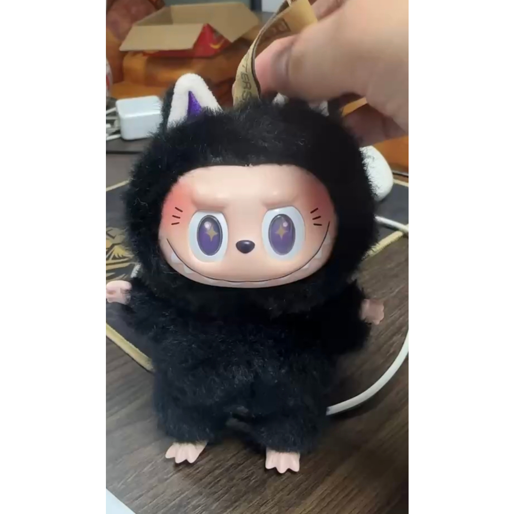 LABUBU zimomo Vinyl Handmade to Baby, pink diy Labubu Sugar Gum LABUBU ...