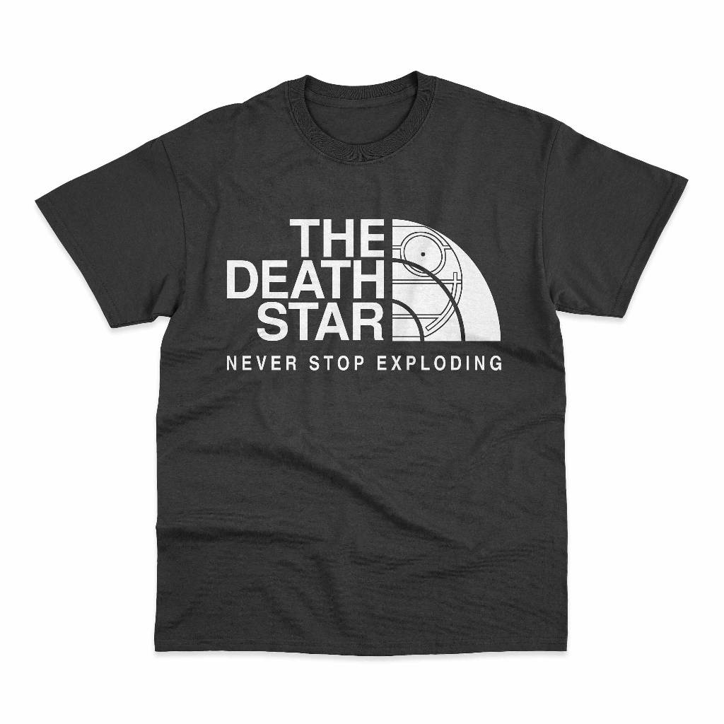 เสื้อยืดระเบิด The Death Star Never Stop | Shopee Thailand