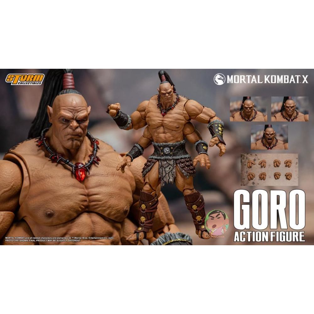 STORM TOYS Mortal Kombat X Goro 1/12 Scale BBTS Exclusive Action Figure ...