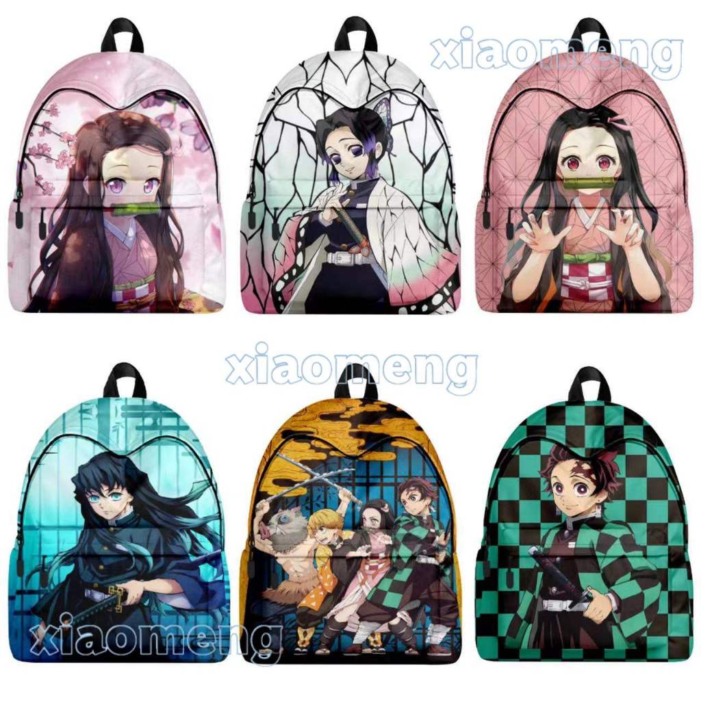 Demon Slayer backpack for students nezuko shinobu tanjiro backpack ...