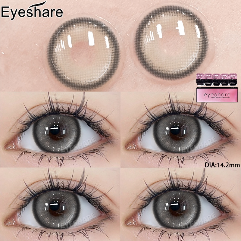 สินค้าใหม่ DENMARK eye 1 Day Color คอนแทคเลนส์ รายวัน (5คู่ 10 ชิ้น ...